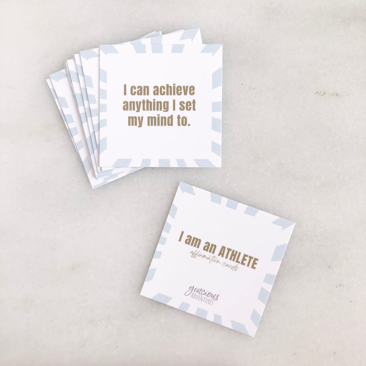 Athlete Affirmation Cards – Gracious Adventures Shop